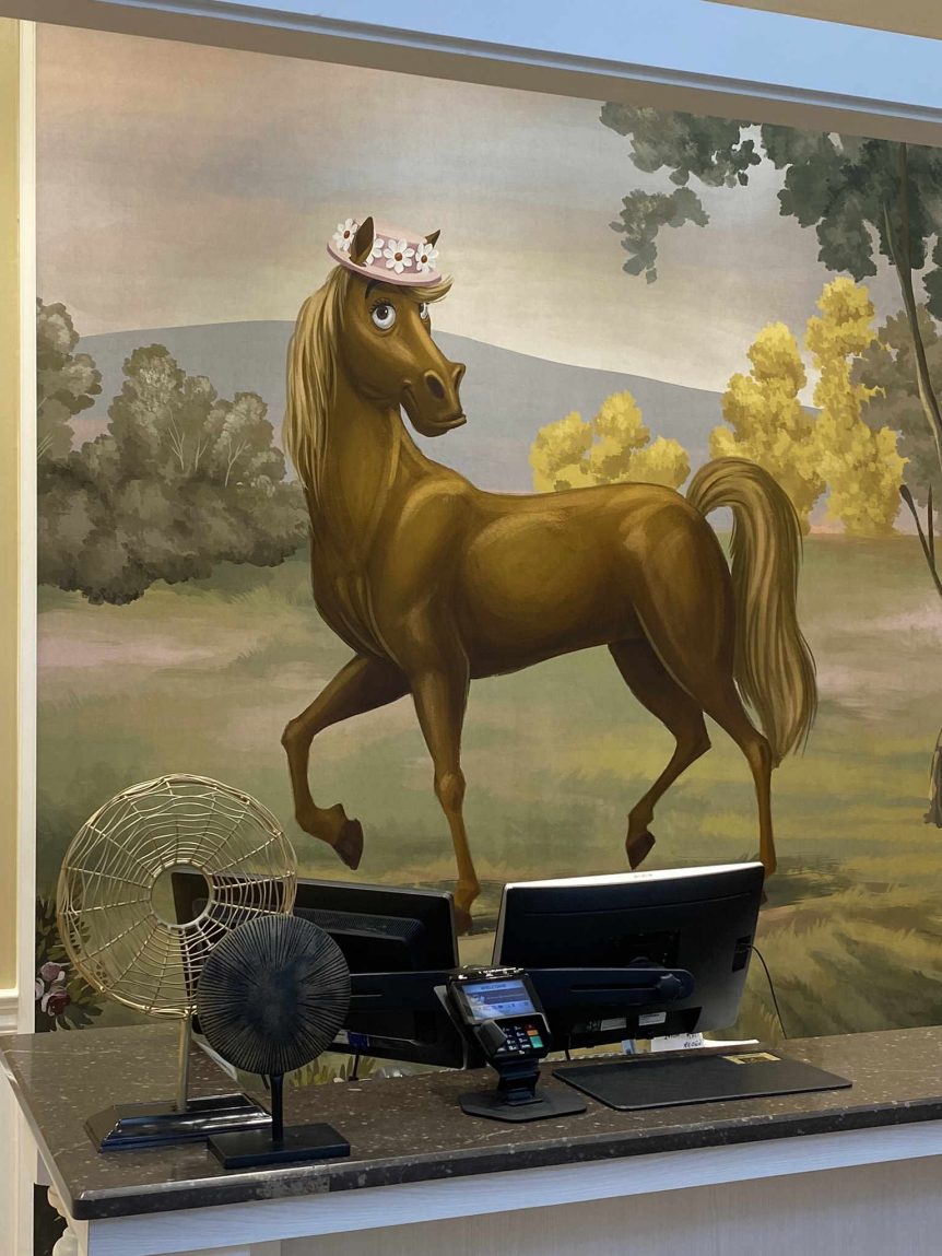 Disney’s Saratoga Springs Stunning Disney Horse Portraits – Disneyana